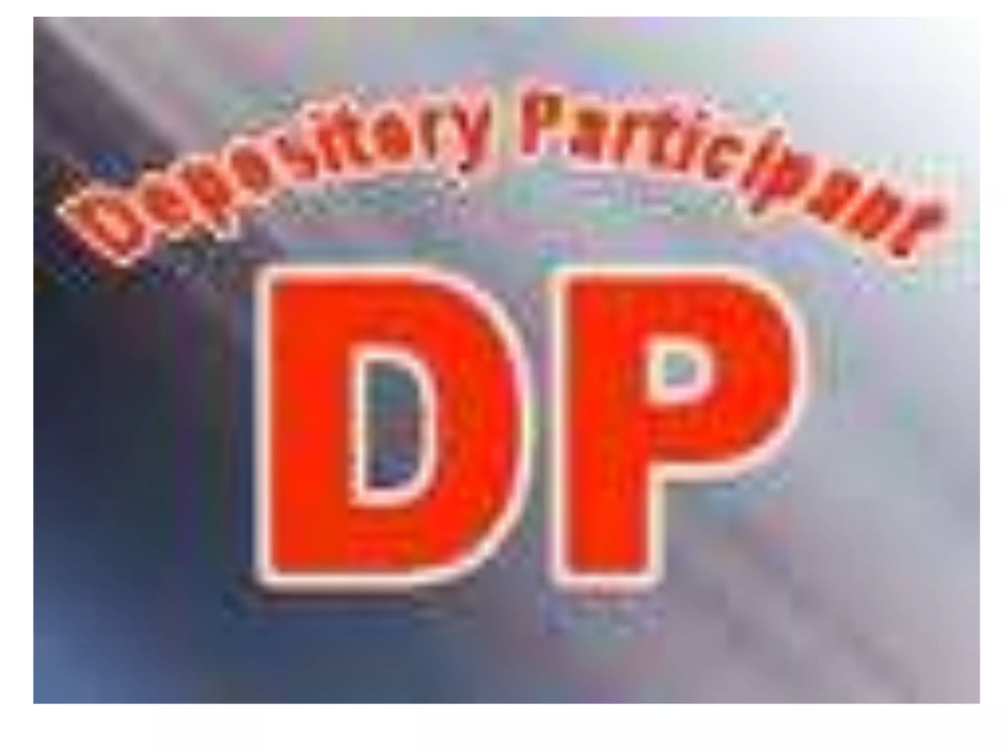 Depository participant | PPTX