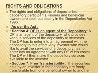 Depository ppt | PPTX