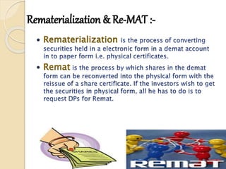 Depository system ppt | PPTX