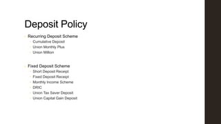 Deposit policy kapol cooperative | PPT