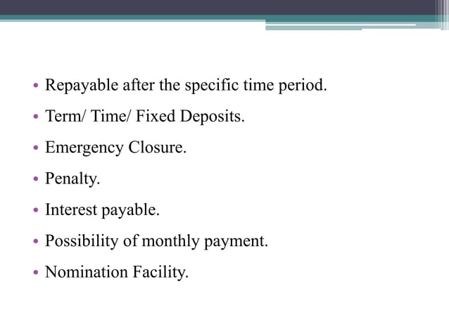 Deposits | PPTX | Credit Cards | Personal Debt