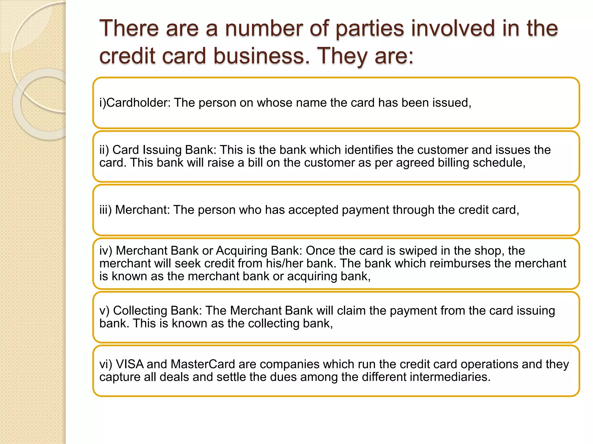 Deposits.pptx | Credit Cards | Personal Debt