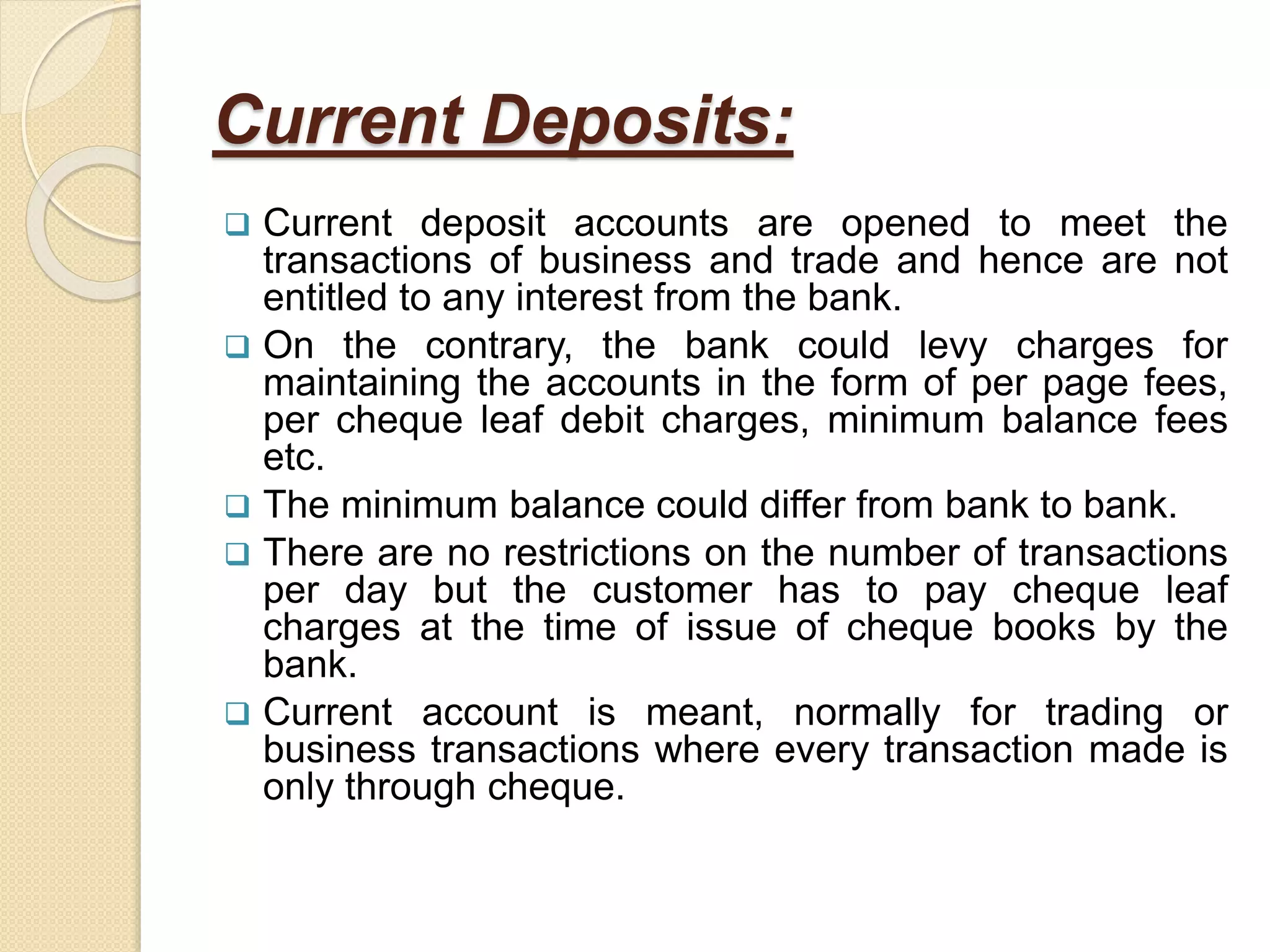 Deposits.pptx | Credit Cards | Personal Debt
