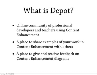 Depot Best Practices | PPT