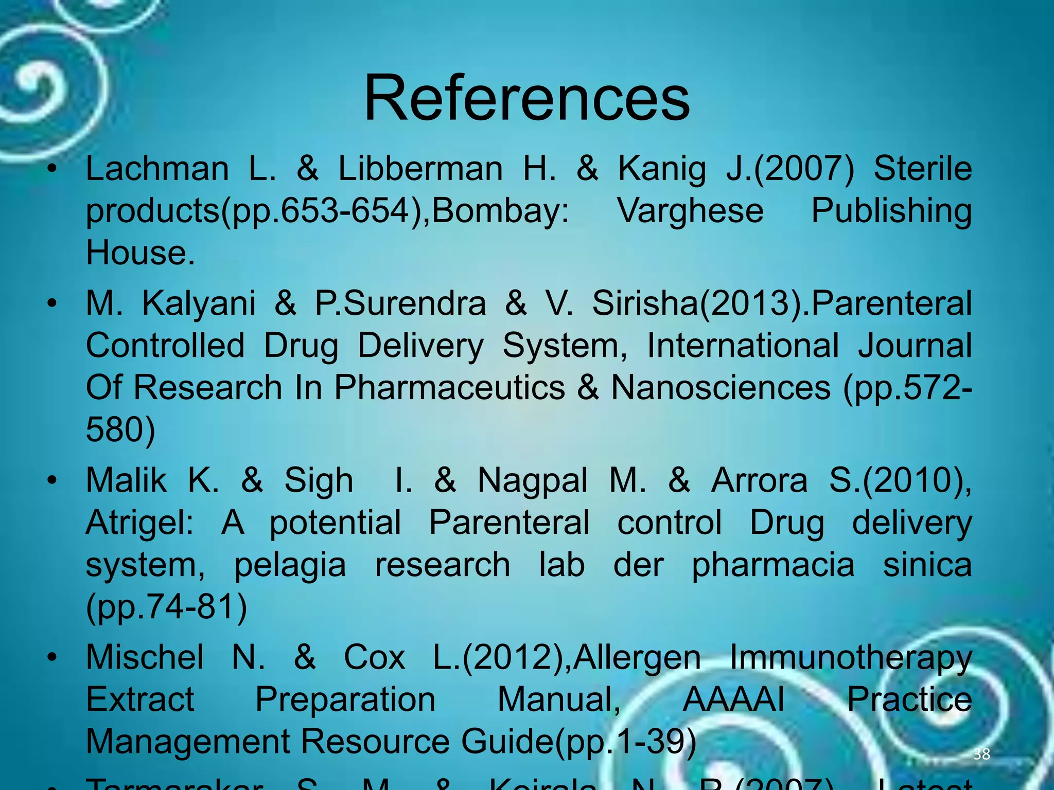 Depot preparations | PPSX