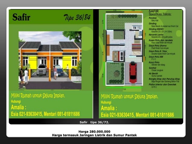 Proposal Perumahan De pratama | PPTX