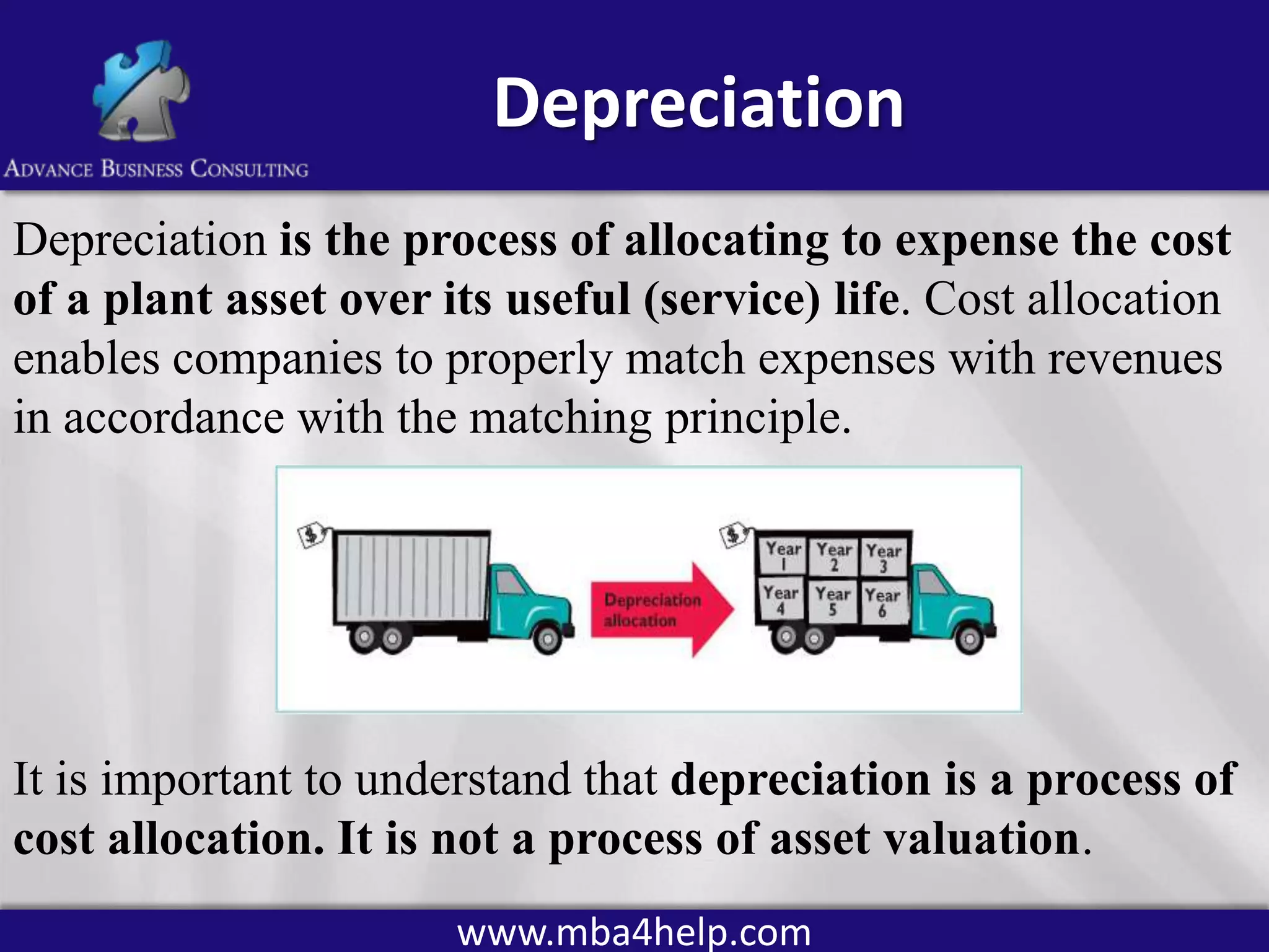 Depreciation- depreciation methods, Income Taxes | PPTX | Government ...