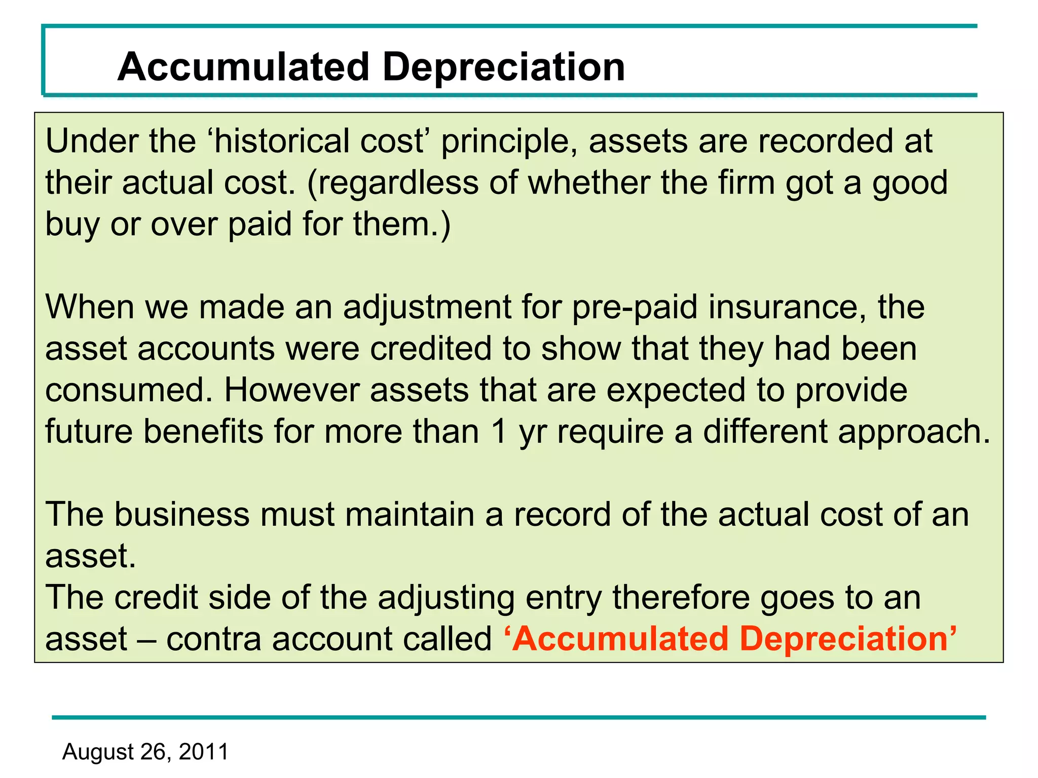Depreciation | PPT