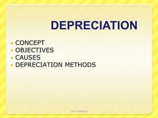 Depreciation | PPT