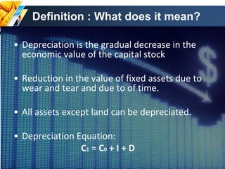 Depreciation | PDF