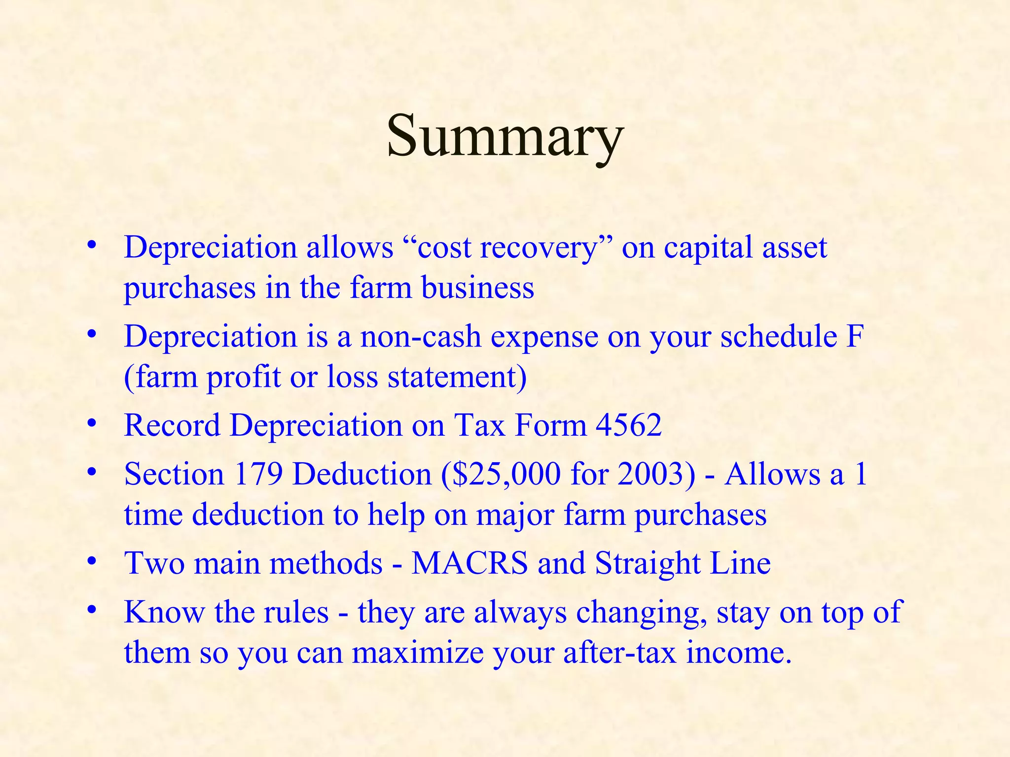 Depreciation | PPT