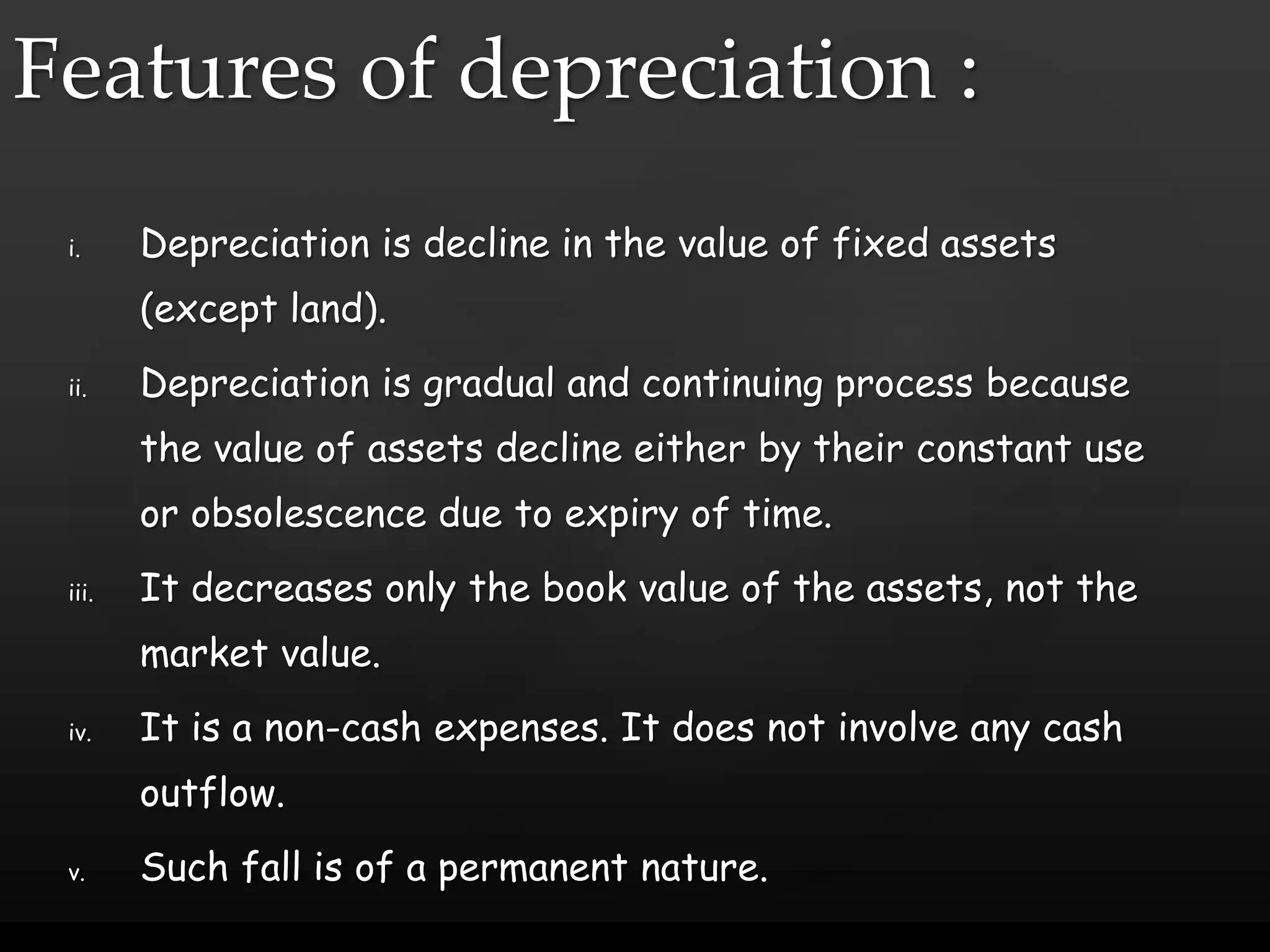 Depreciation | PPT