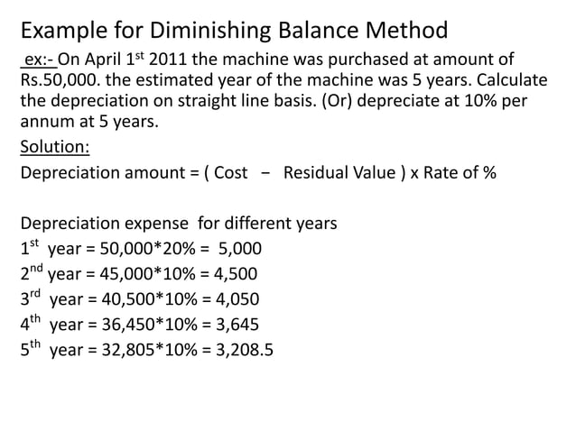 Depreciation | PPTX | Stocks and Bonds | Personal Investing