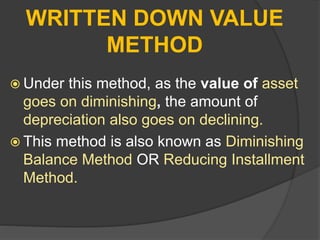 Depreciation | PPTX | Stocks and Bonds | Personal Investing