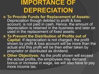 Depreciation | PPTX