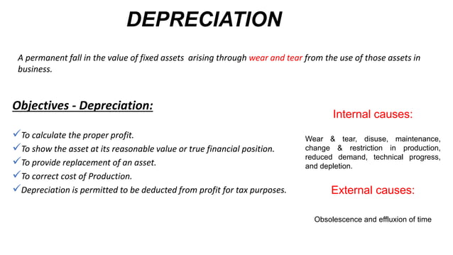 Depreciation and its Methods.pptx