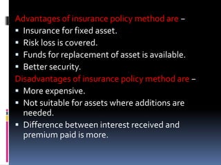 Depreciation and its types | PPTX