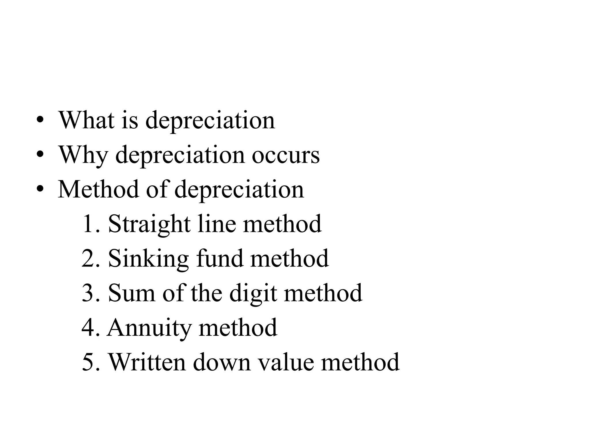 Depreciation.pptx related to the Chemical Process Control And ...