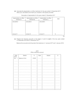 DEPRECIATION IGCSE ACCOUNTING PRACTICE QUESTIONS .pdf