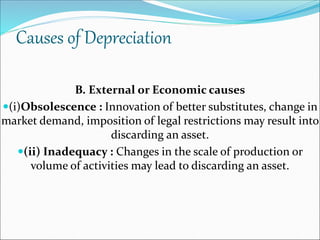Depreciation Methods in Accounting and Business | PPT