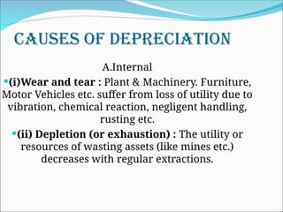 depreciation and modes and methods of engineering economics | PPT