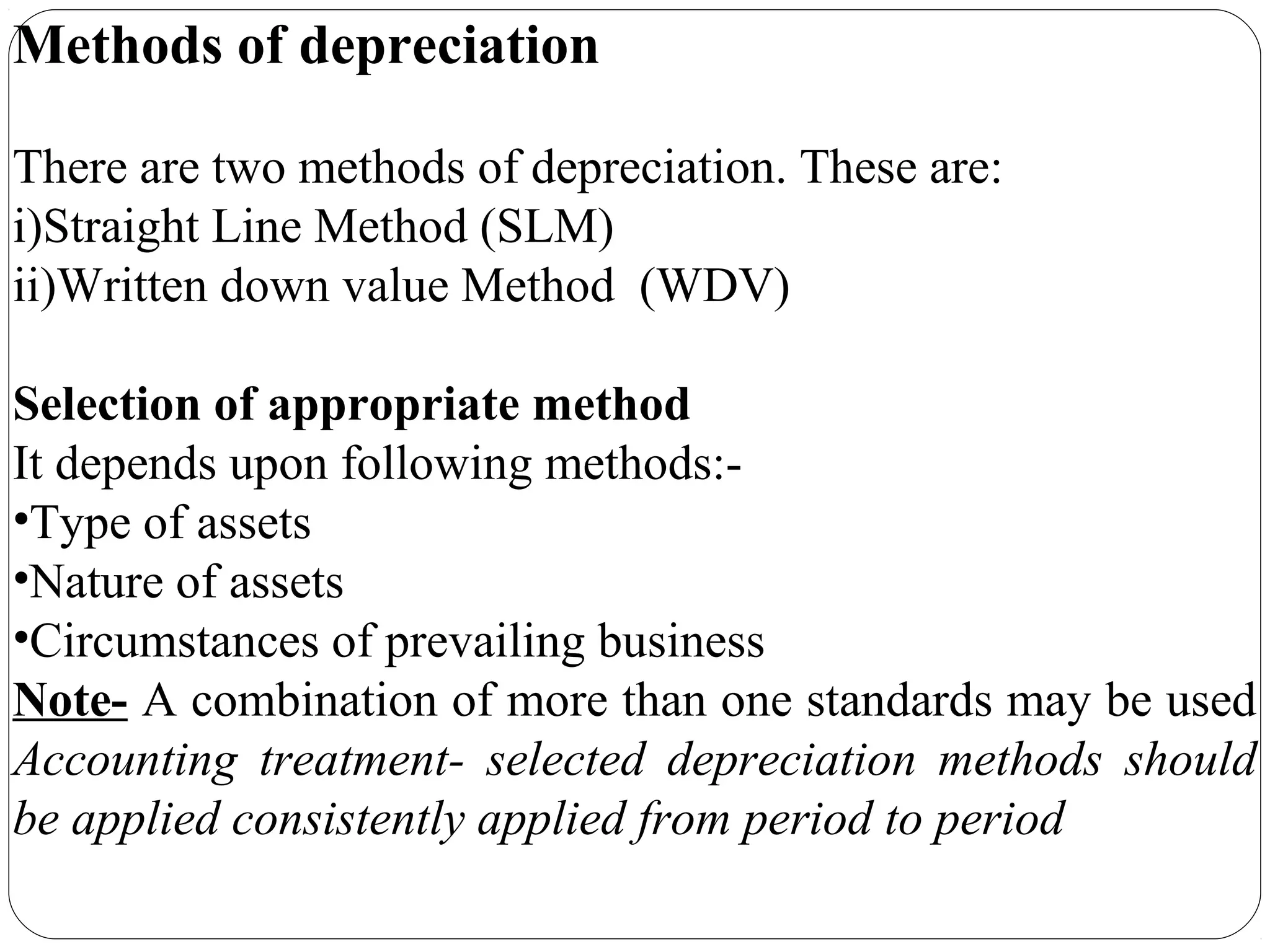 Depreciation accounting | PPT