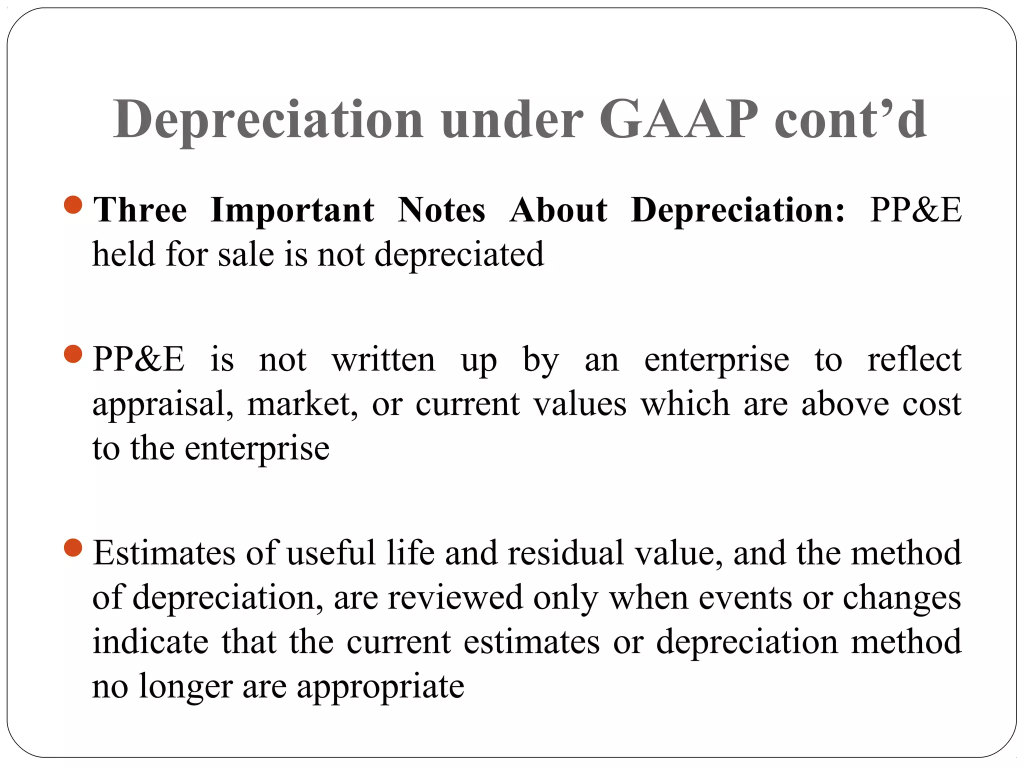 Depreciation accounting | PPT