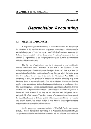 Depreciation accounting | PDF