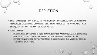 Depreciation and other similar terms | PPTX