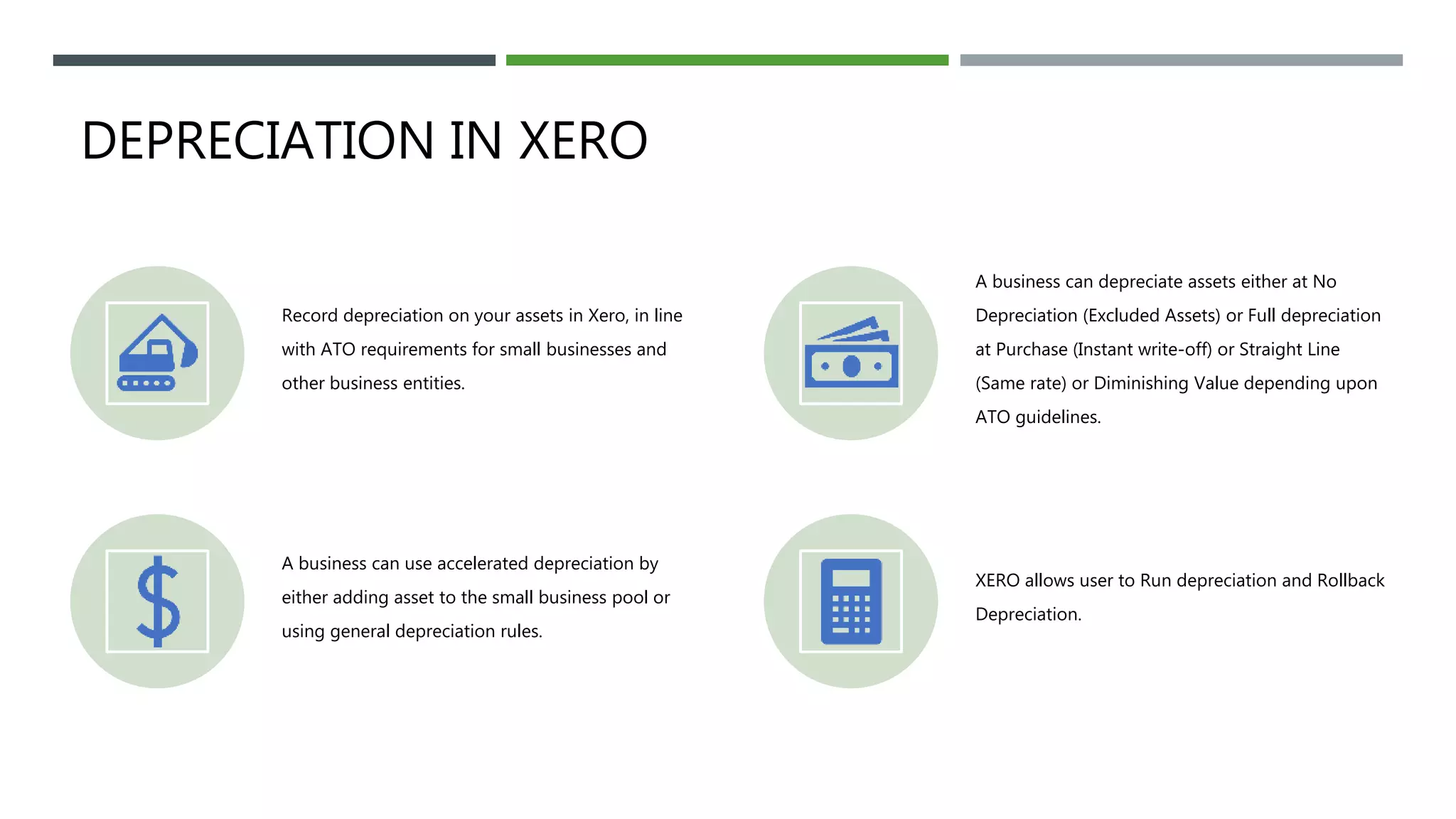 Depreciation in xero | PPTX