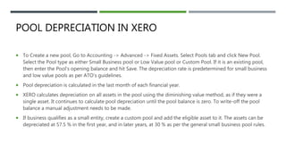 Depreciation in xero | PPT
