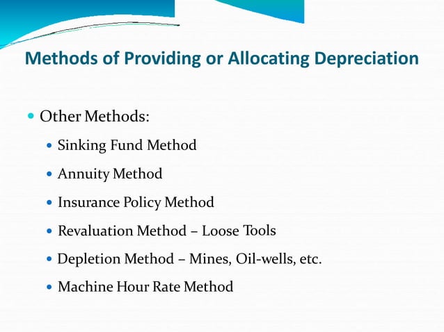 Depreciation allowance as per Indian Income Tax Act PPT.pptx | Business ...