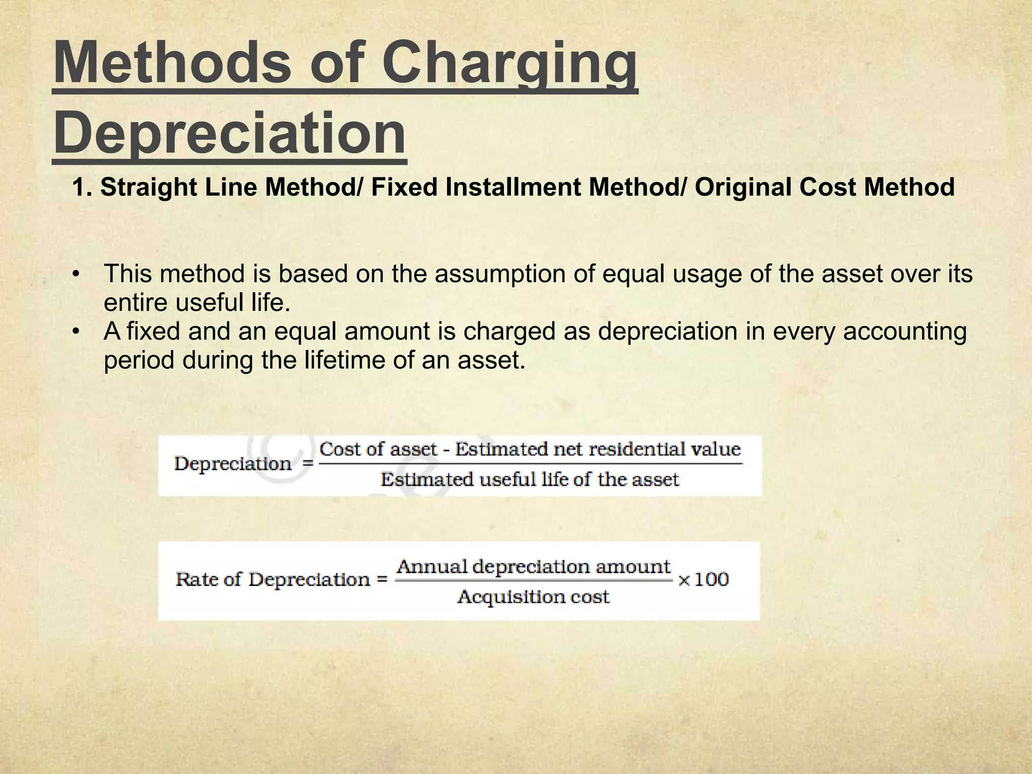 Depreciation, provisions and reserves | PPTX