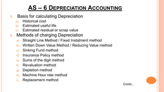 AS 6 Depreciation Accounting | PPTX