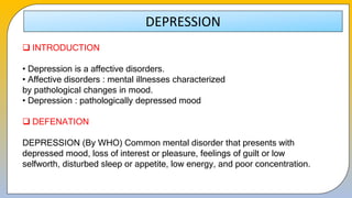 Depression and schizophrenia | PPTX