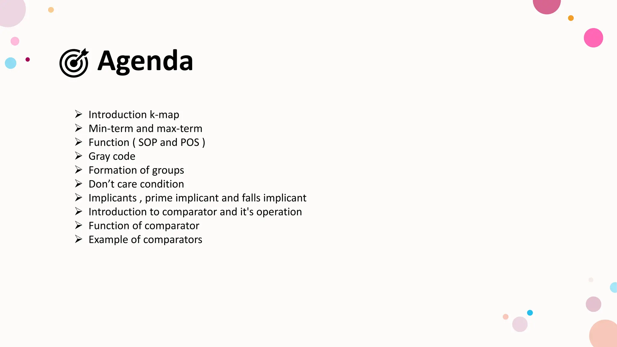 Digital electronics k map comparators and their function | PDF