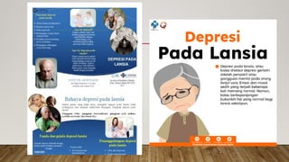 Depresi sering pula terjadi pada usia lansia | PPTX