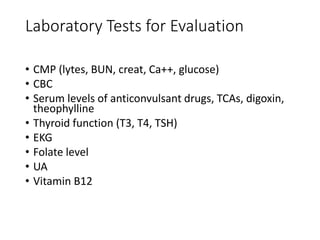 Depresive disorder in elderly. | PPT