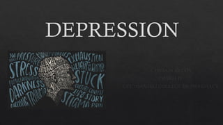 DEPRESSION: INTRODUCTION, DEFINITION,TYPES ETIOLOGY, PATHOPHYSIOLOGY ...