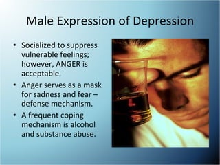 Men and depression: From masculine norms and gender differences to ...