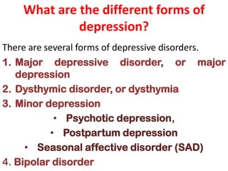 Depression | PPTX