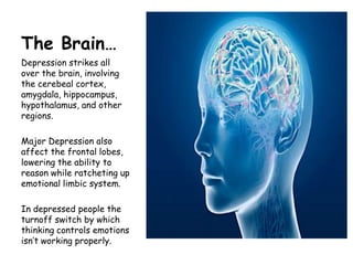 Depression | PPTX | Brain and Nervous System Disorders | Diseases and ...