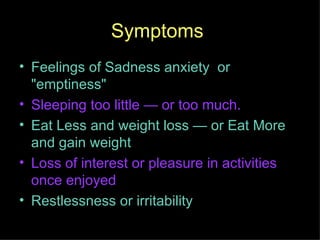 DepressionSlideShow | PPT