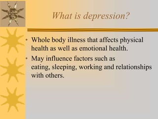 Depression | PPTX