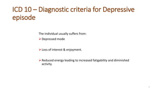 Depression | PPTX