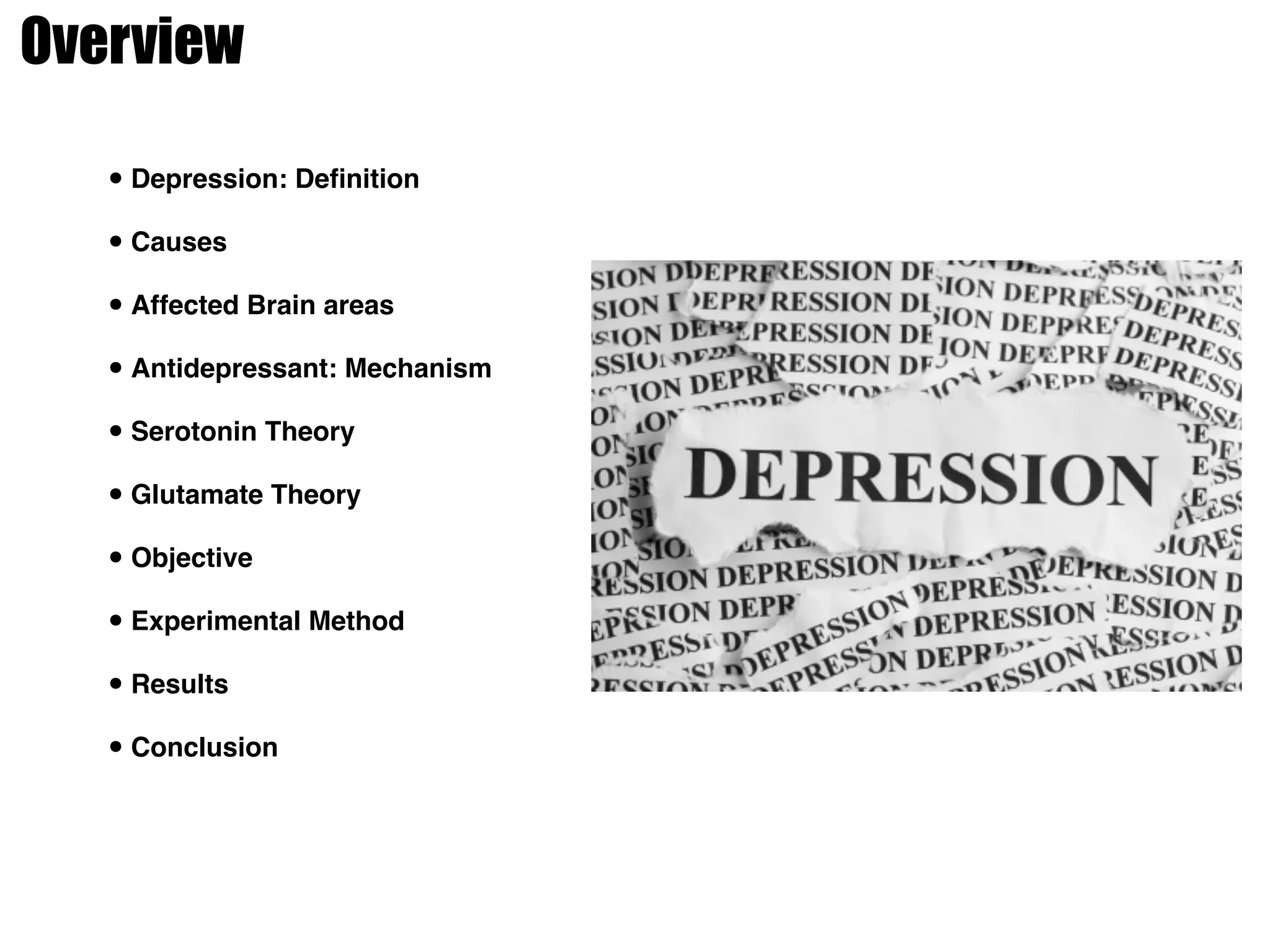 Molecular mechanism underlying Depression: The relationship between ...
