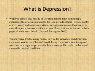 Depression | PPTX