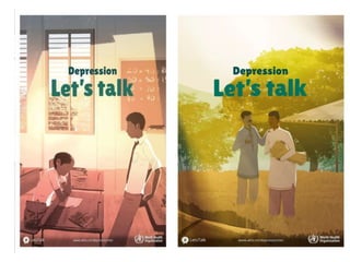Depression:let's talk | PPTX