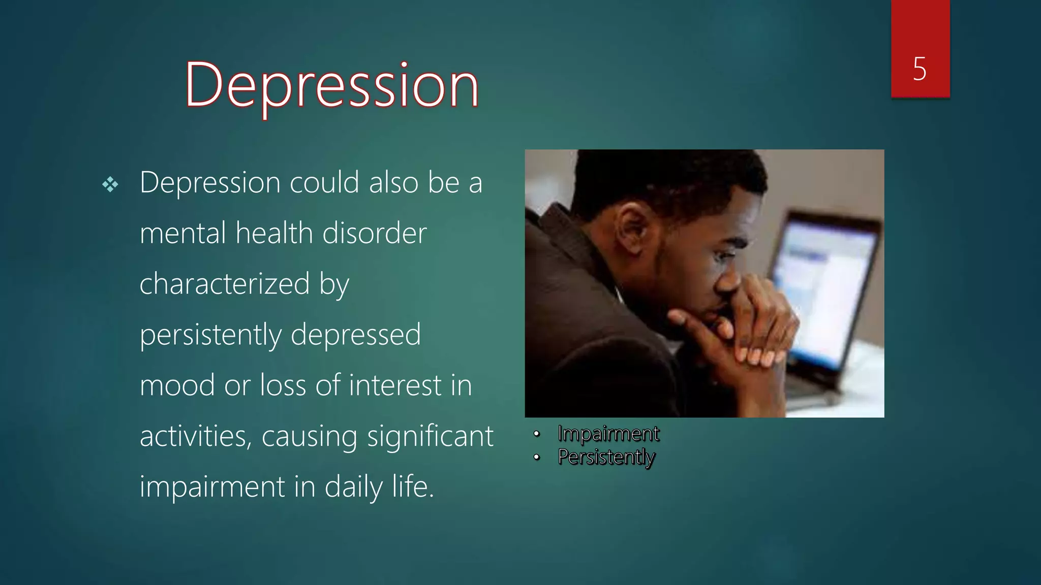 Depression | PPTX