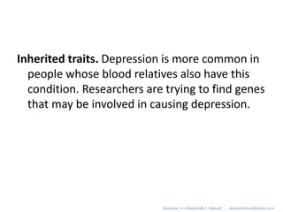 Depression | PPTX